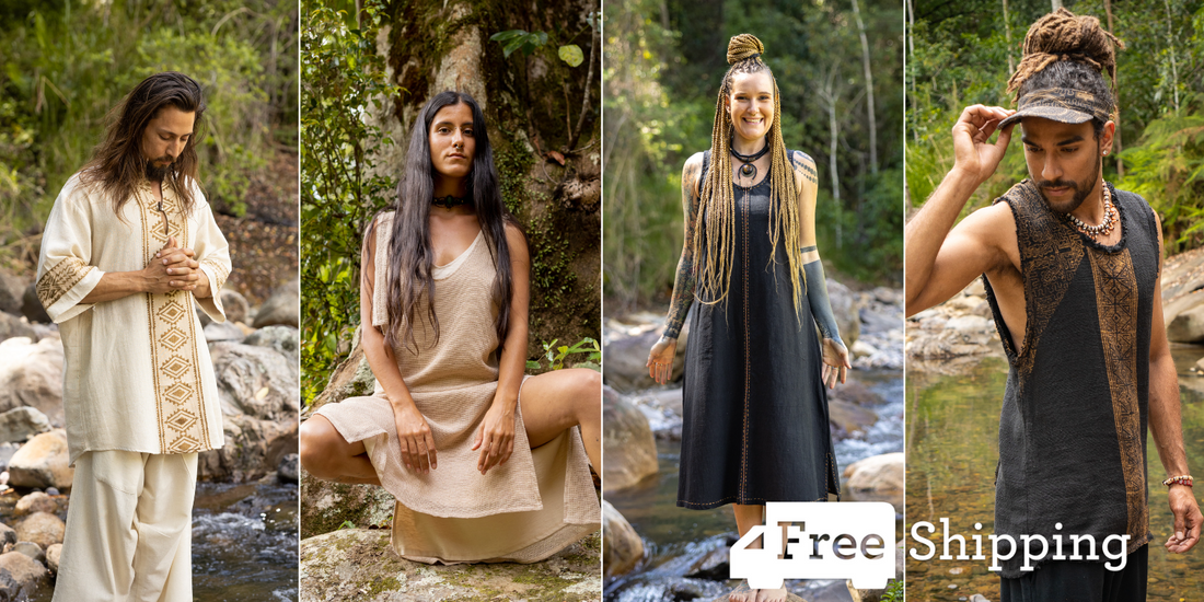 Earthy, Authentic, Sustainable Clothing for Men & Women | AJJAYA